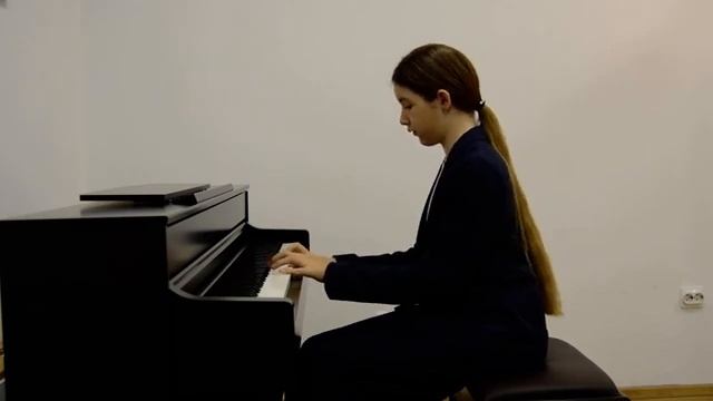 Жаворонок фортепиано - М Глинка Студентка YouPianist с нуля