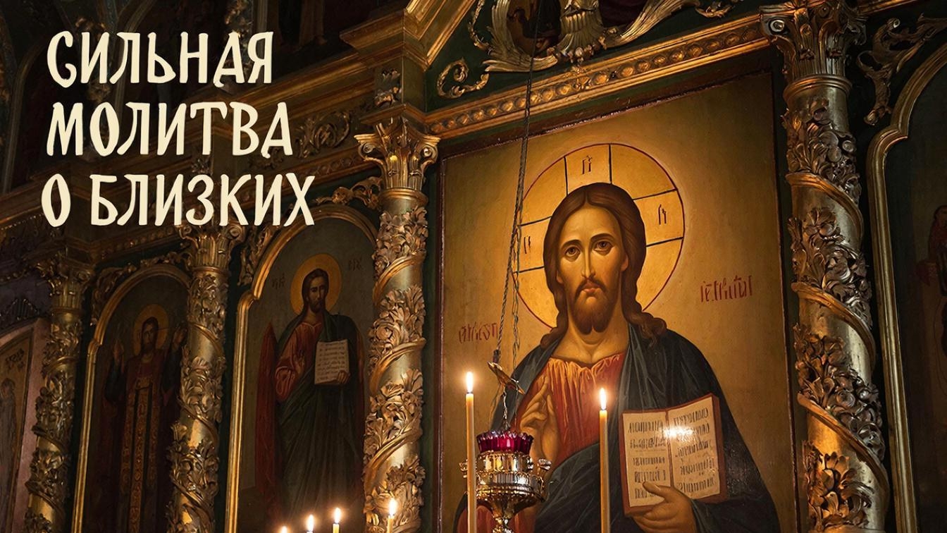 Сильная молитва Иисусу Христу о близких
