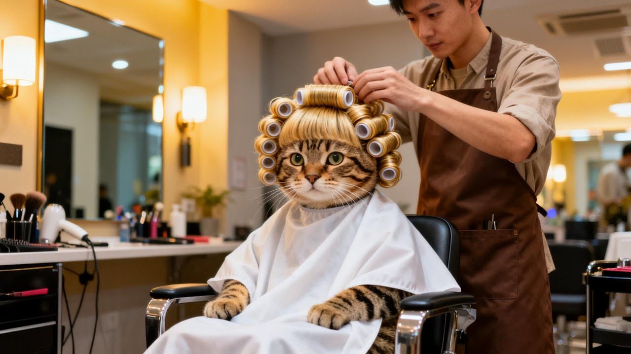 БЬЮТИ-ПРОЦЕДУРЫ КОШЕЧКИ ЛЕНЫ 🐱💇♀️!!! КРАСИВАЯ ЖИЗНЬ ДЕРЕВЕНКСКОЙ ПРОСТУШКИ! 😺🐱😻