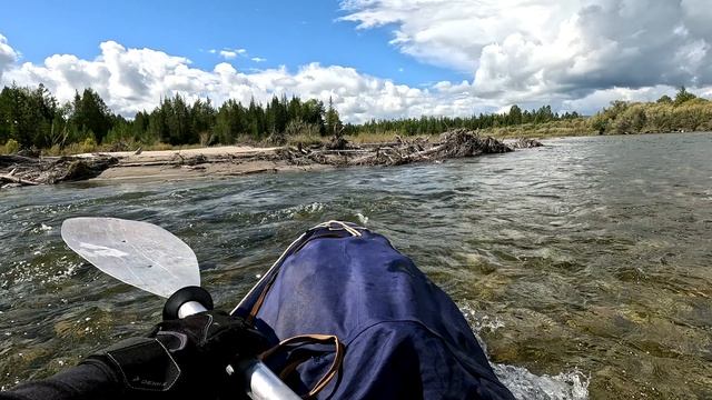 Иркут. Прижим под мостом ниже д. Туран.