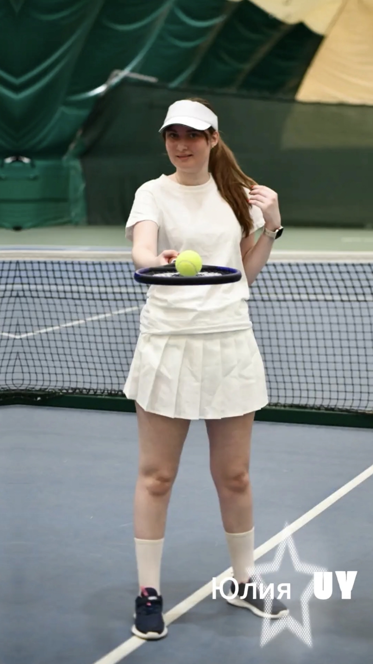 🎾 Теннис в ❤️ #юлияuy #теннис #спорт #блогер #фотосессия #рек #blogger #photoshoot #photo #tennis