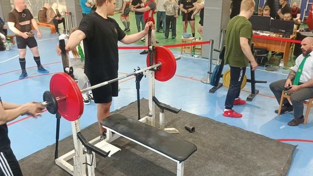 Жим. 2 группа 2 потока- Кубок Псковской  митрополии по пауэрлифтингу 28 марта 2026