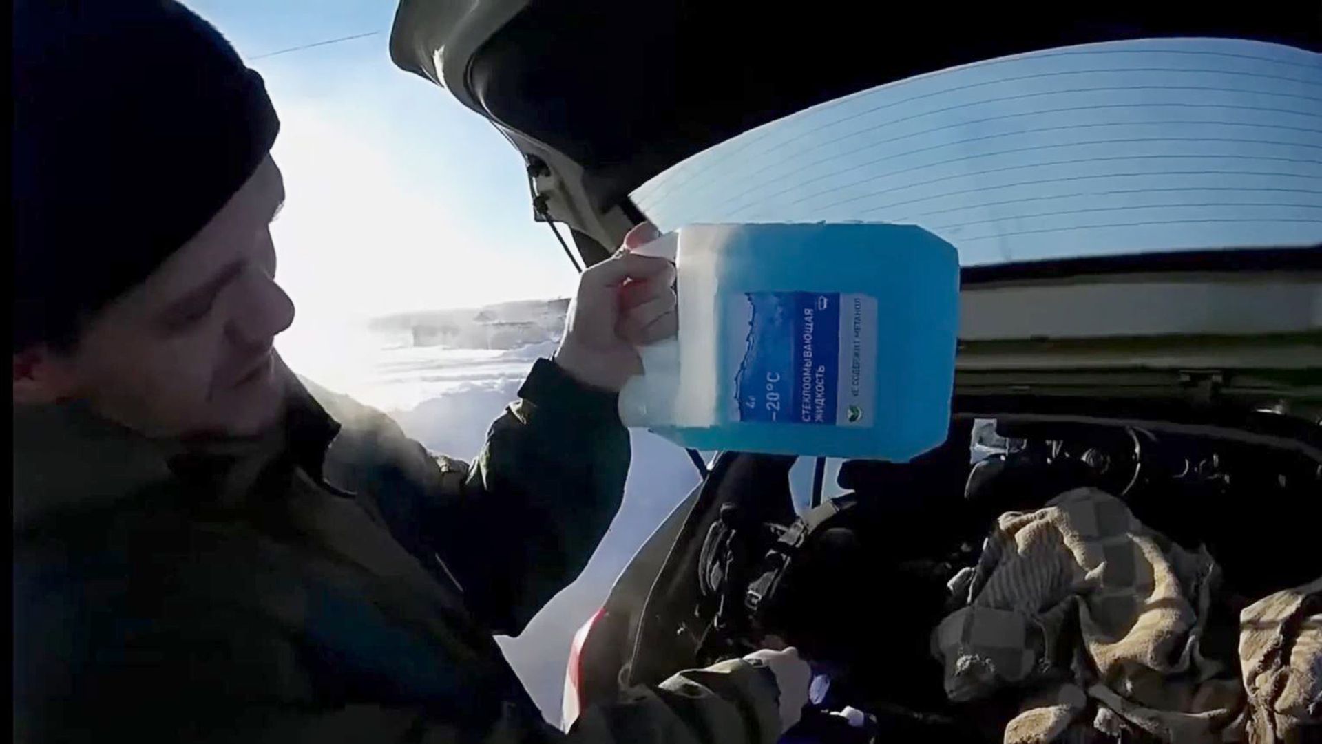 "Незамерзайка" замёрзла!!!