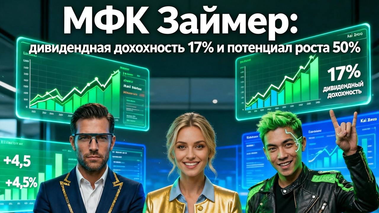 МФК Займер: дивидендная доходность 17% и потенциал роста 50%. Почему я держу эту компанию в портфеле