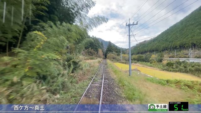 Япон жд каб #11 - Увлекательный поезд Кубокава - Увадзима Йодо, линия Киха