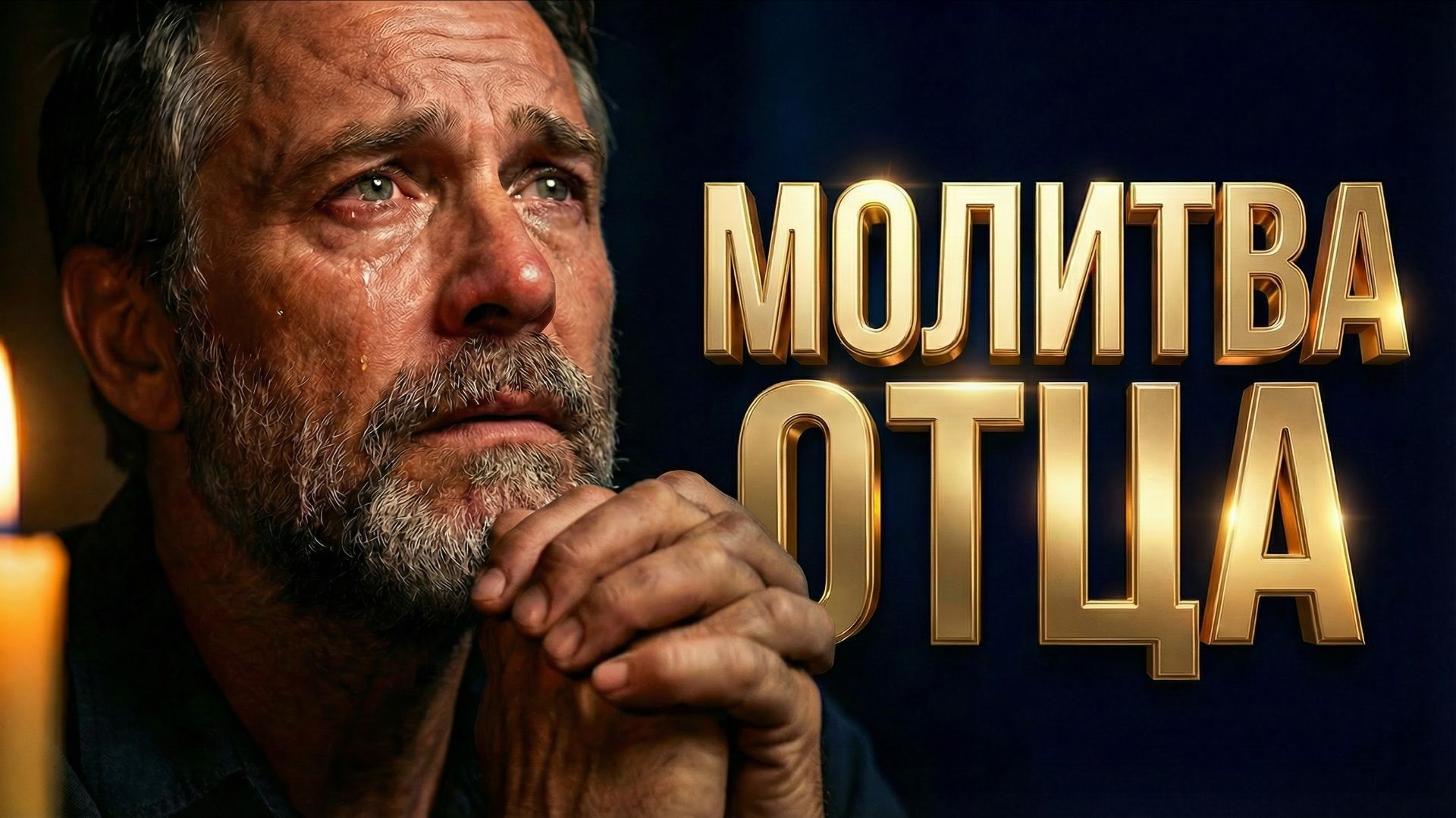 СЛЁЗЫ РЕКОЙ... Молитва отца за детей, которую невозможно слушать без дрожи.  "Храни их, Господь"