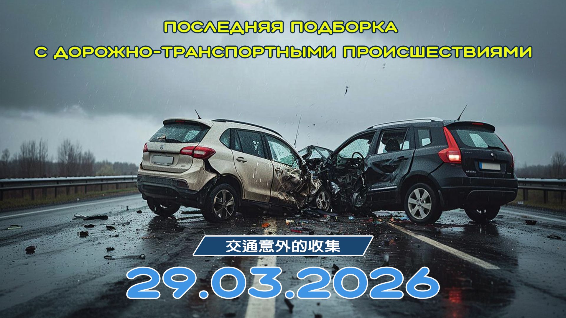 Последняя подборка ДТП 29.03.2026