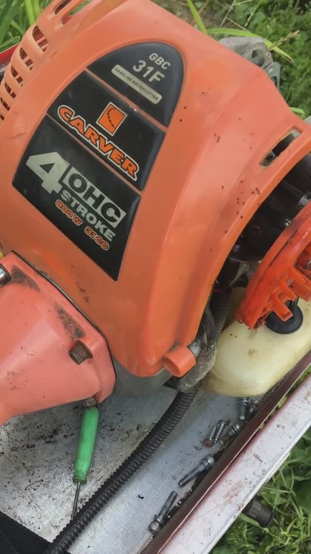 4 ТАКТНАЯ БЕНЗОКОСА. РАЗБОРКА И ЧИСТКА ПОРШНЕВОЙ