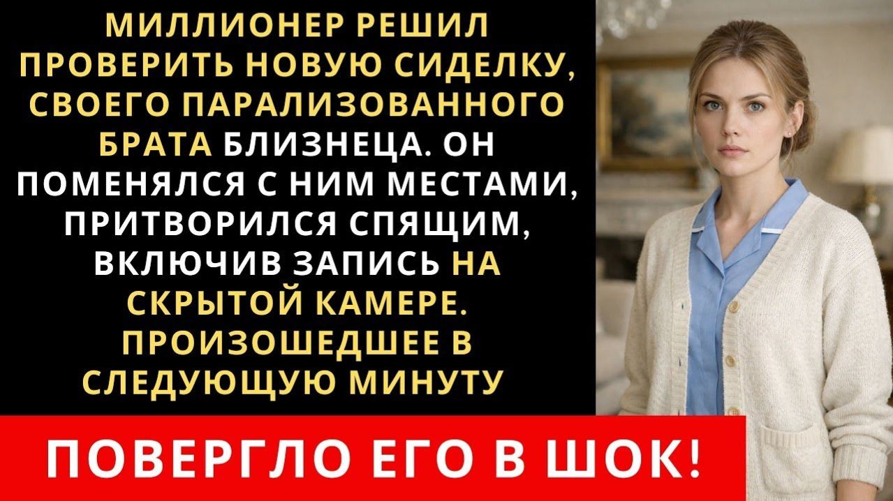 Истории из жизни| Миллионер решил проверить новую сиделку |Аудио рассказы|Жизненные истории