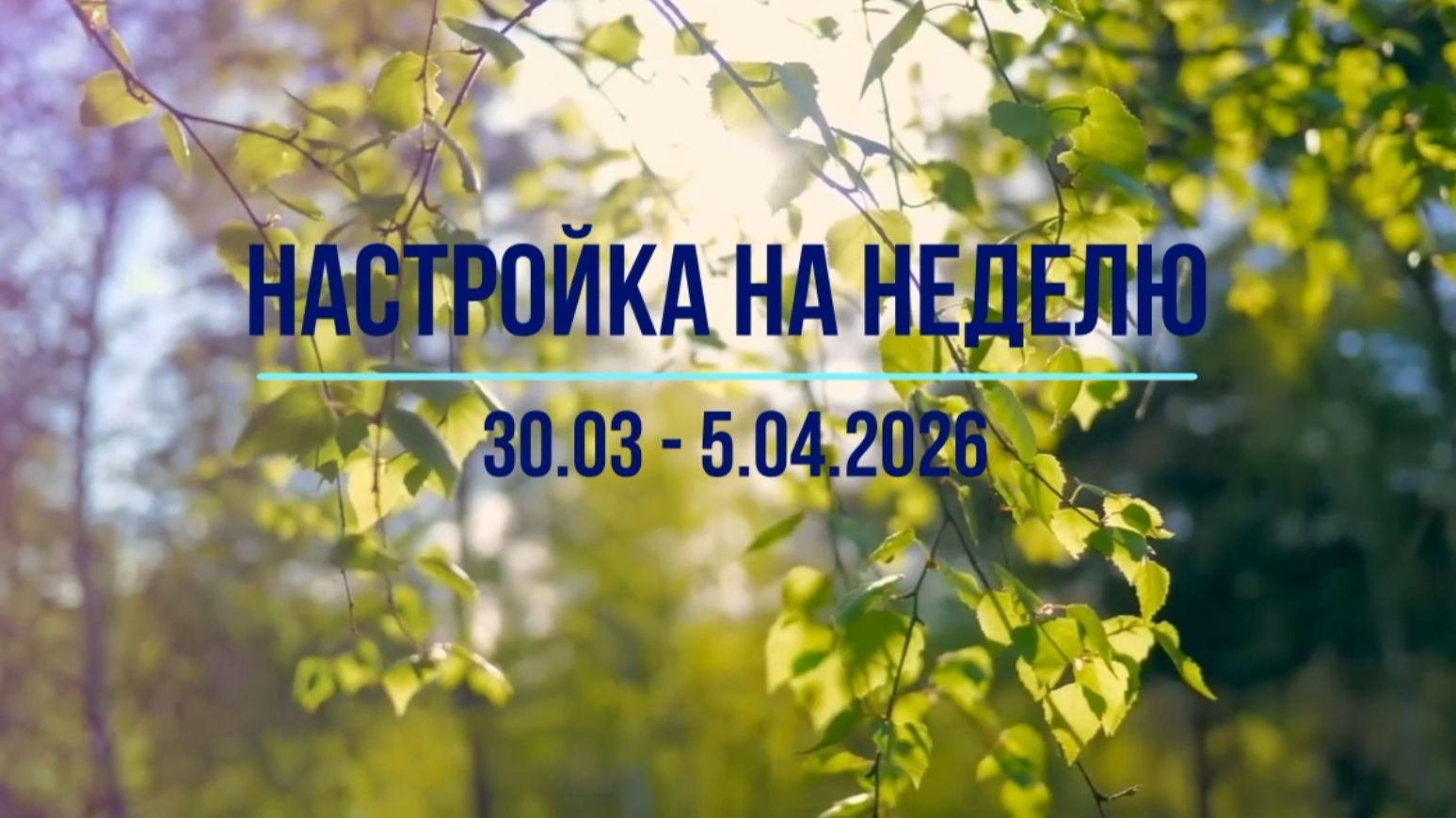 Настройка на неделю 30.03 - 5.04.2026. #инсайты #осознанность #медитация