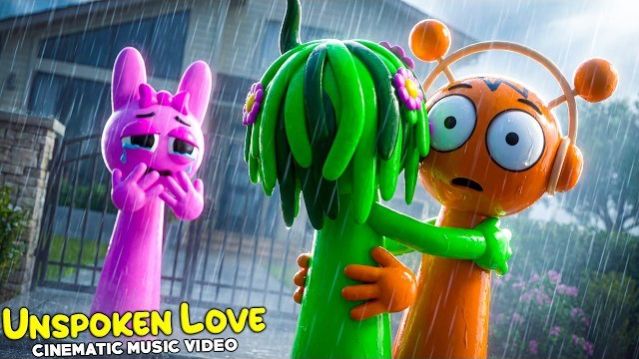 СПРУНКИ: НОВОЕ МУЗЫКАЛЬНОЕ ВИДЕО-БЕЗМОЛВНАЯ ЛЮБОВЬ💘 РЕАКЦИЯ