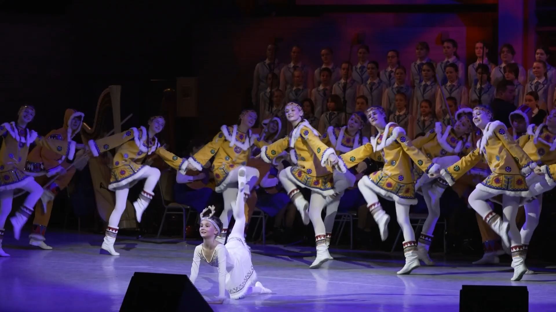 "Праздник молодого оленя", Ансамбль имени Локтева. "The Festival of the Young Deer", Loktev Ensemble