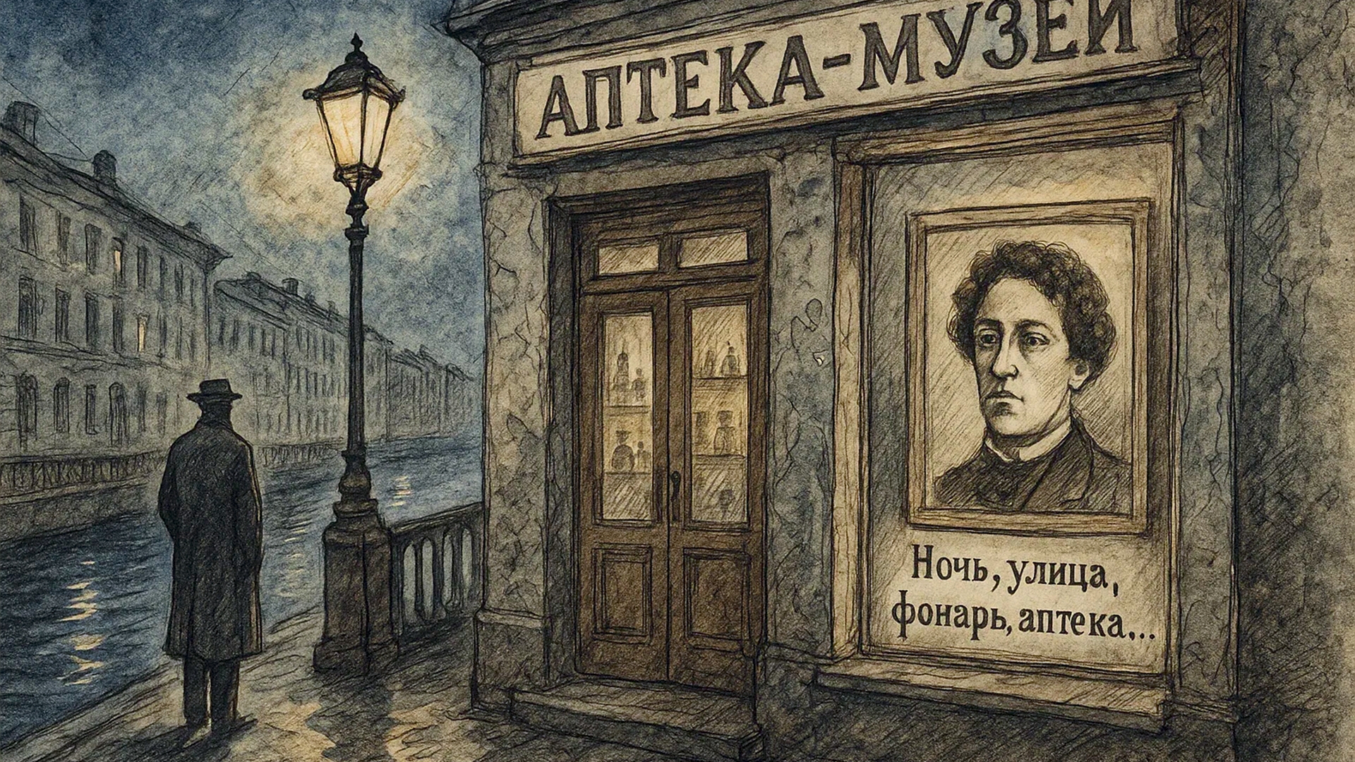 Творцы эпохи. Блок А.А. "Ночь,улица фонарь,аптека..."