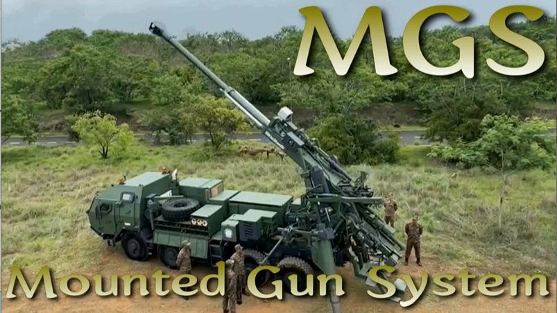 MGS (Mounted Gun System) - новая мобильная артсистема Индии.