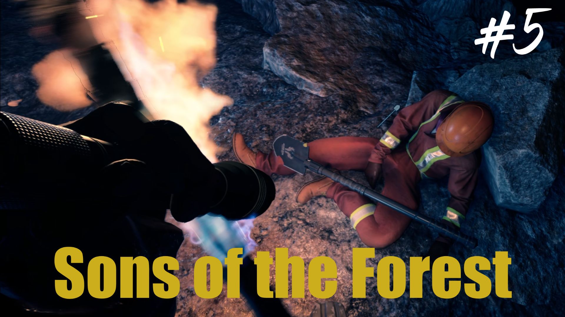 SONS of the FOREST CO-OP Прохождение #5 - В поисках лопаты