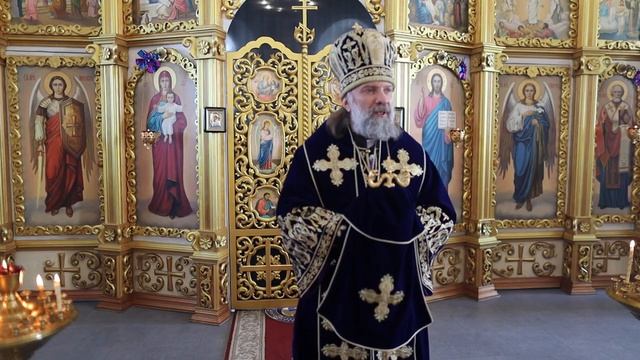 Проповедь епископа  Питирима (Творогова) в Неделю 5-ю Великого поста. 29.03.26