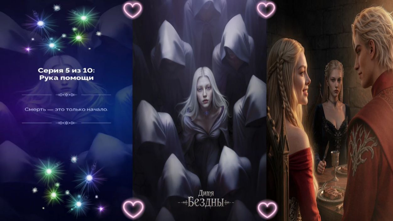 Seven Hearts Stories / Дитя Бездны / 1 Сезон / 5 Серия / Рука помощи / 💎