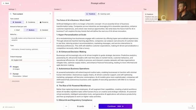 15 Generative AI for Business AI-Powered Presentations and Slide Decks