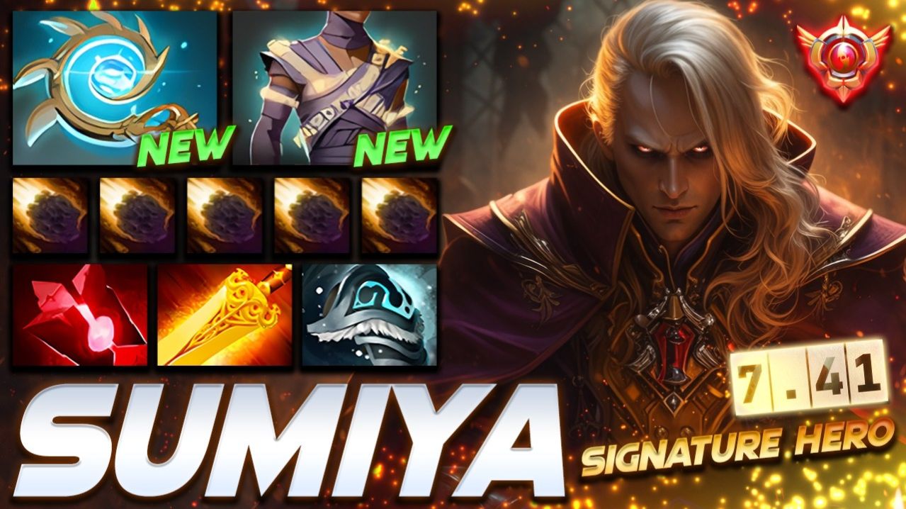 [7.41] Фирменный стиль SumiYa Инвокера — профессиональный геймплей в Dota 2 [Смотри и учись]