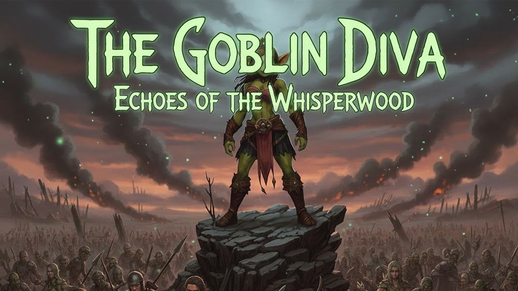 The Goblin Diva: Echoes of the Whisperwood - Ash of the Green Horde (ИИ, идея моя, metal opera)(+16)
