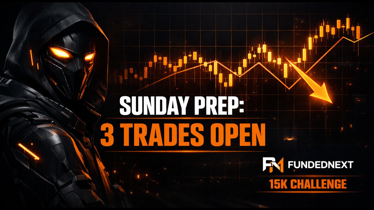 Sunday Prep Holding 3 Positions on my 15K Challenge