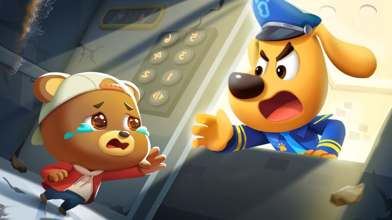 Шериф Лабрадор: Не прыгай в лифте! 🚫🛗 Развивающий мультфильм о безопасности для детей