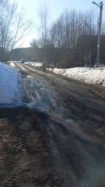 Внук открыл свой мотосезон 🏍️👍