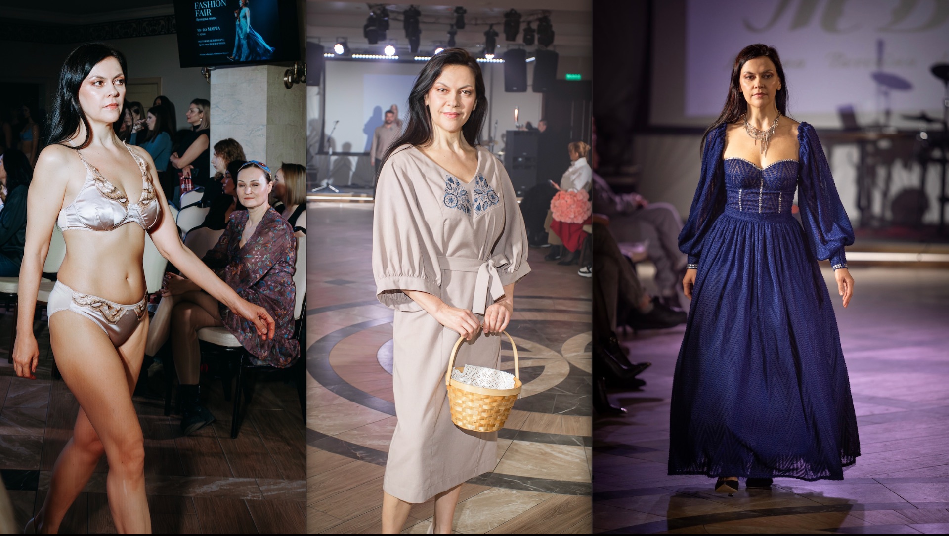 Модель Елена Ковалева Неделя моды Fashion Fair IV Сезон Нижний Новгород