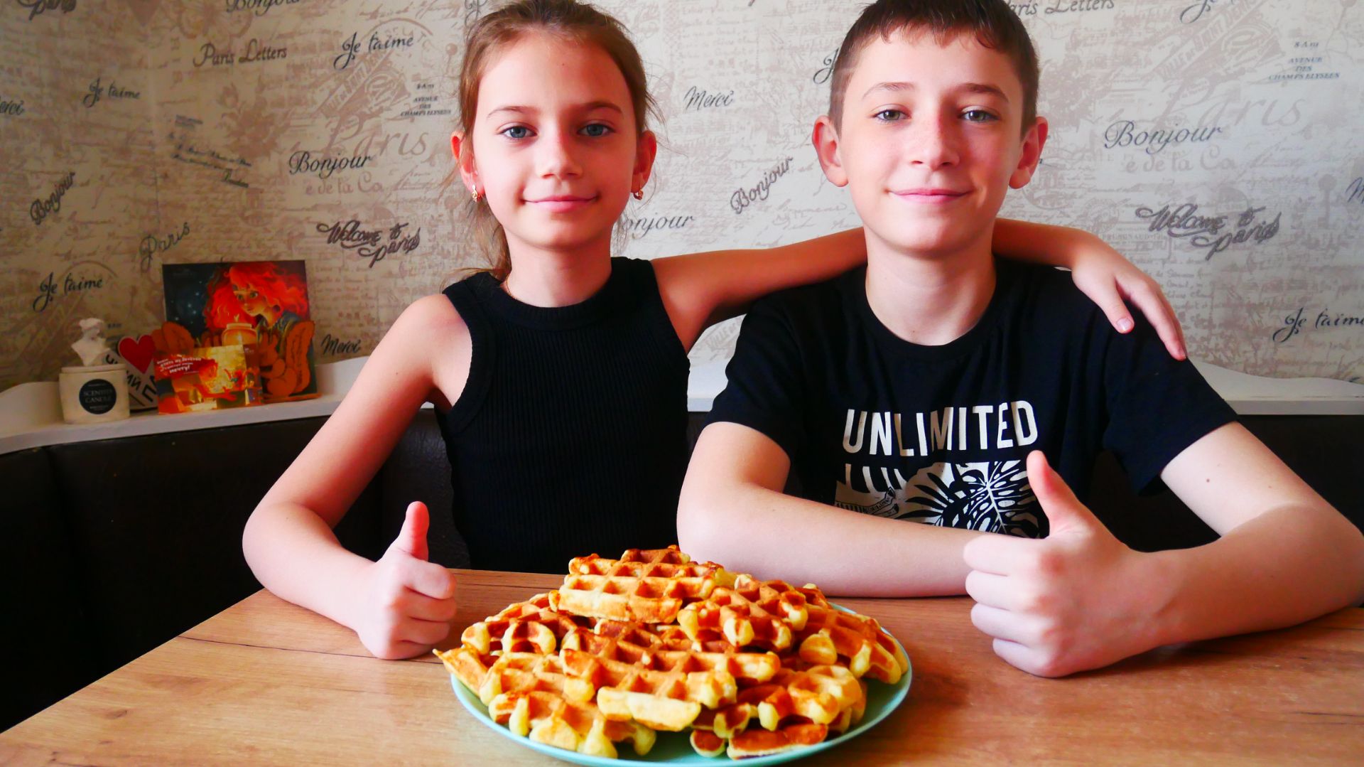 Банановые вафли на кефире Вафли в вафельнице Рецепт вафель