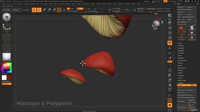 6. Matcaps and Polypaint