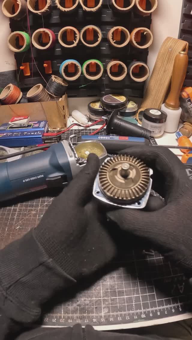 Разбираем ушм ЭНГЕЛЬС!! КАЧЕСТВО ПОРАЖАЕТ!! Часть 1.