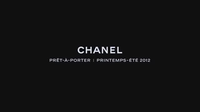 Показ коллекции Chanel весна-лето 2012