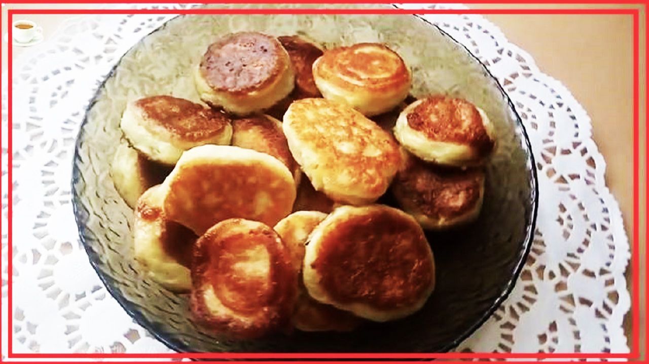 ТВОРОЖНЫЕ ОЛАДЬИ ИЛИ СЫРНИКИ  они просто тают во рту