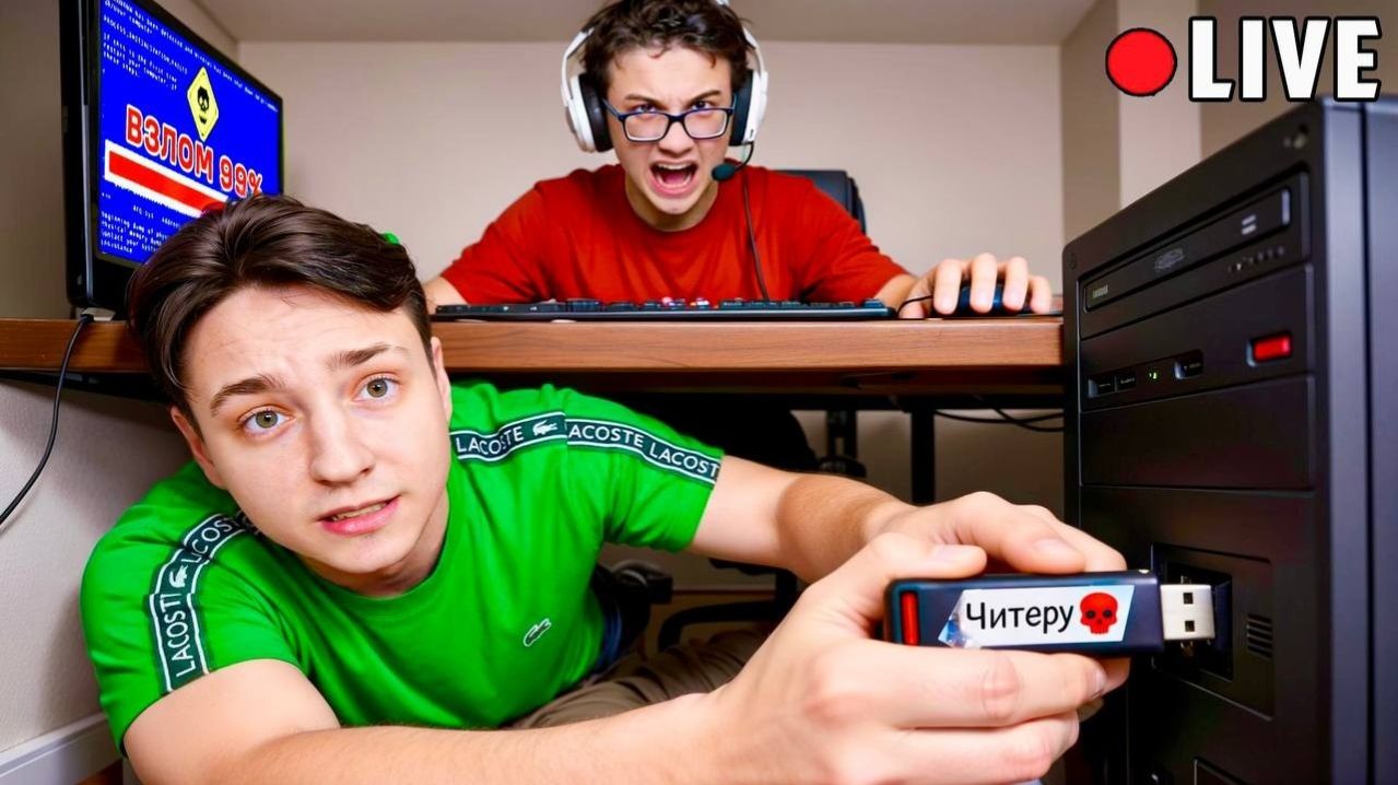 Я прислал Читеру USB ФЛЕШКУ чтобы ЗАТРОЛЛИТЬ Его на СТРИМЕ...