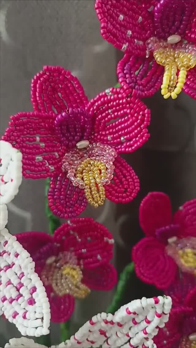 пока мой сад спит,создаю вот такие цветы