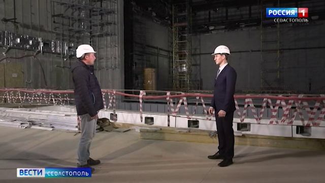 При возведении Севастопольского театра оперы и балета применяются мостостроительные технологии