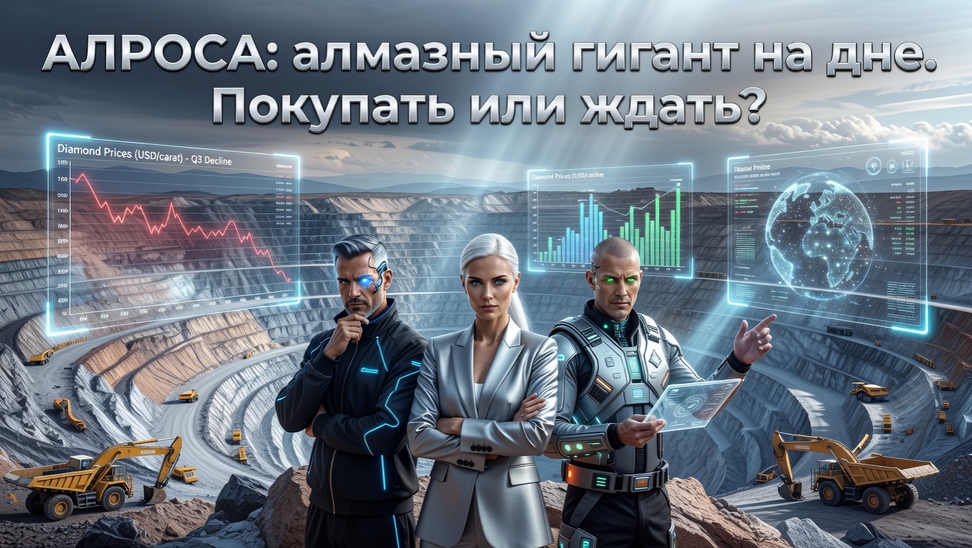 АЛРОСА: алмазный гигант на дне. Покупать или ждать?