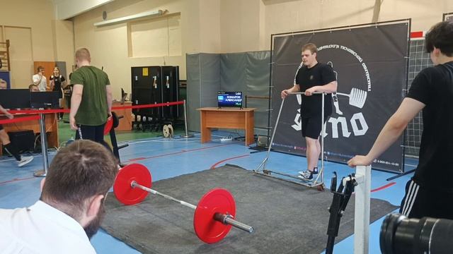 Становая тяга. 2 группа 1 потока (1 и 2 подходы) - Кубок Псковской области по пауэрлифтингу