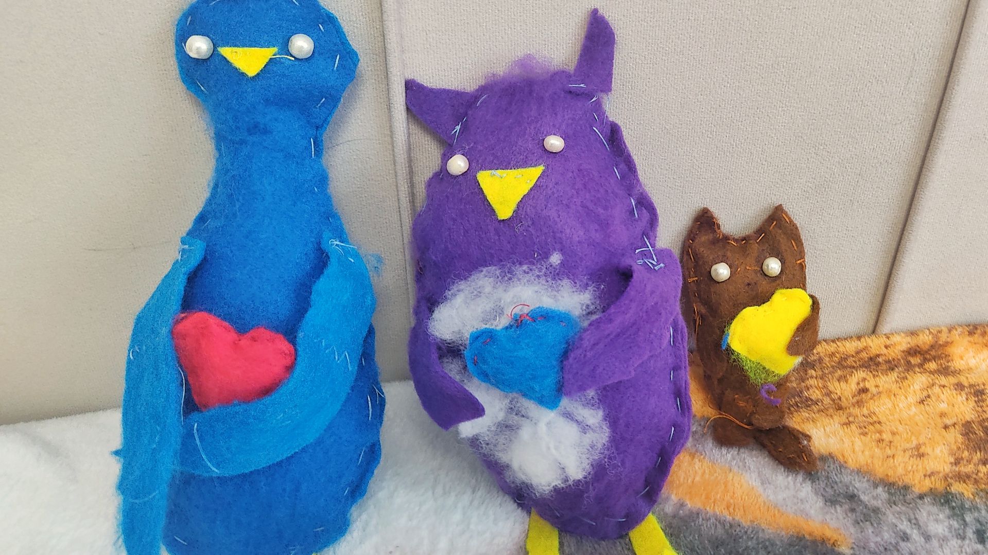 Моё новое хобби!Пополнение в коллекции самодельных игрушек.