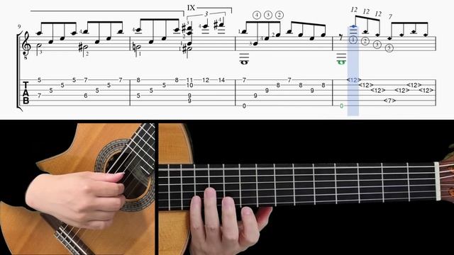 BÉSAME MUCHO на Гитаре. Уроки гитары. Ноты и табы для Гитары Sky Guitar