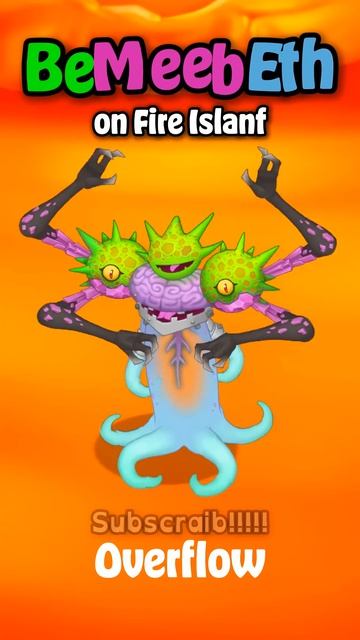 Что Если бы БеМибЭф Вышел на Огненном Убежище - My Singing Monsters