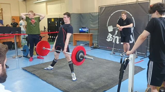 Становая тяга. 1 группа 1 потока - Кубок Псковской митрополии по пауэрлифтингу  28 марта 2026