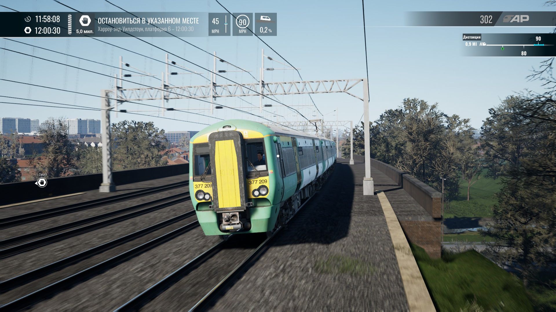 Train Sim World 5 ► Class 377/2 SN ► Уотфорд-Джанкшн - Уэмбли-Сентрал