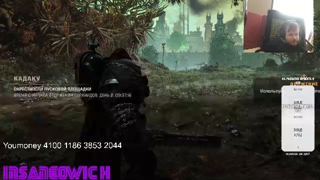 стрим Warhammer 40 000 Space Marine II первый взгляд пролог