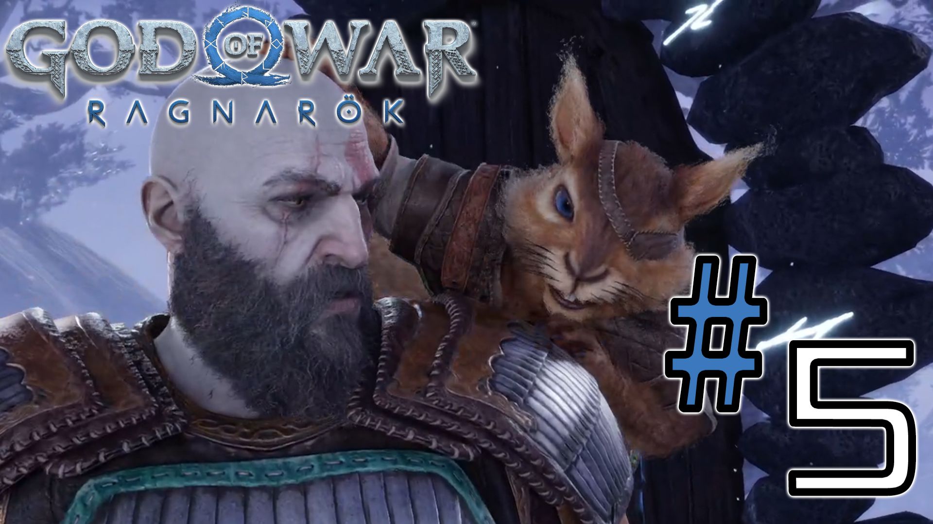 God of War: Ragnarök | ЧАСТЬ 5 | ВОТ И БЕЛОЧКА ПРИШЛА