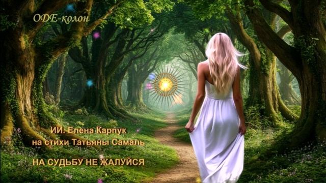 Елена Карпук на стихи Татьяны Самаль - На судьбу не жалуйся