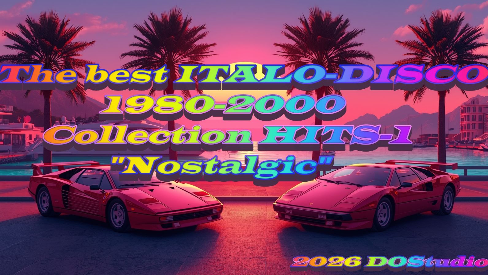 ITALO-DISCO 1980-2000 🕺 Сборник хитов - 1 | Монако. Суперкары | 27 треков