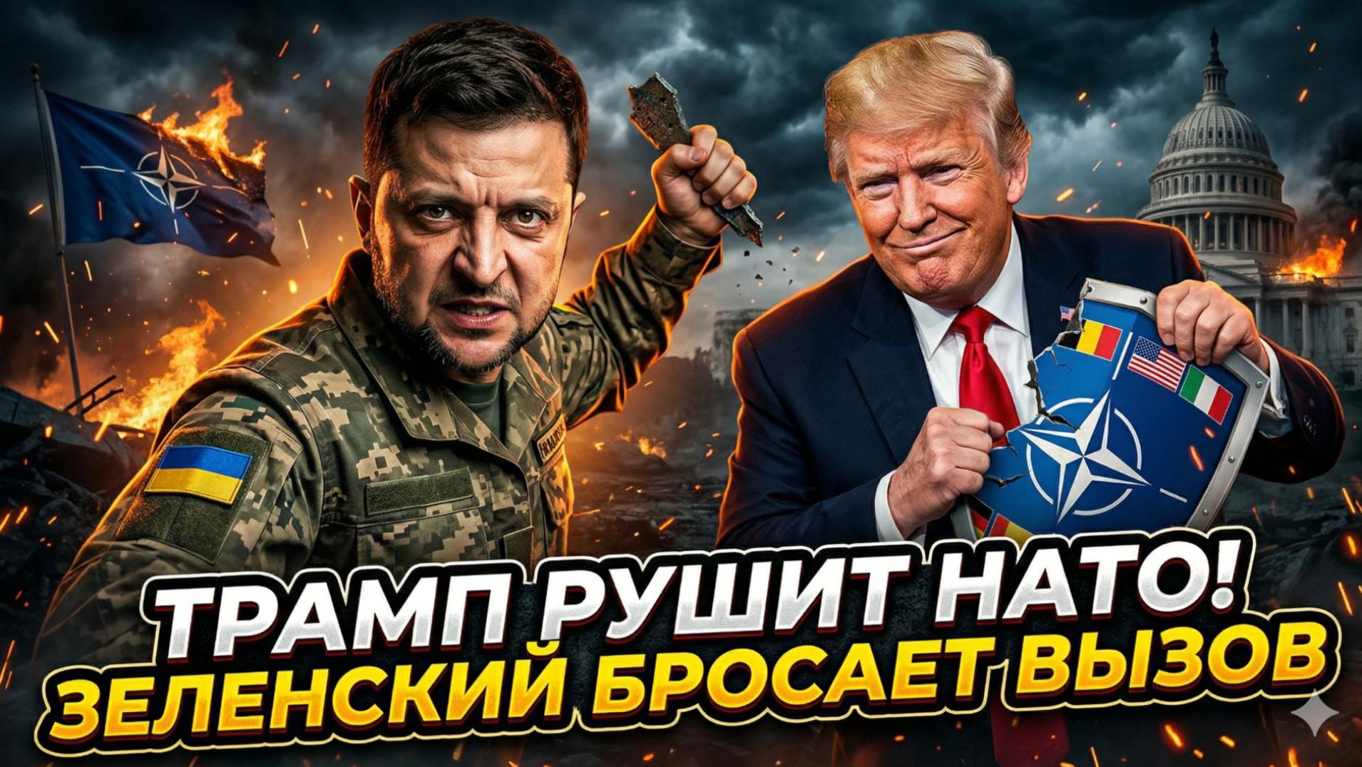 ⚡Себастиан Сас | Зеленский против США: Трамп ломает НАТО – кто кого?