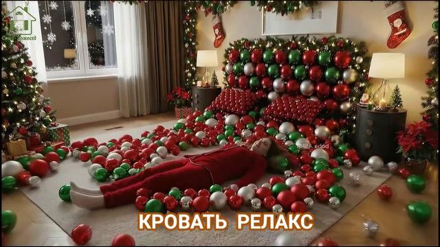 Лечь хочется в каждую 🛌🏽🤣 самые безумные кровати от ИИ (29)