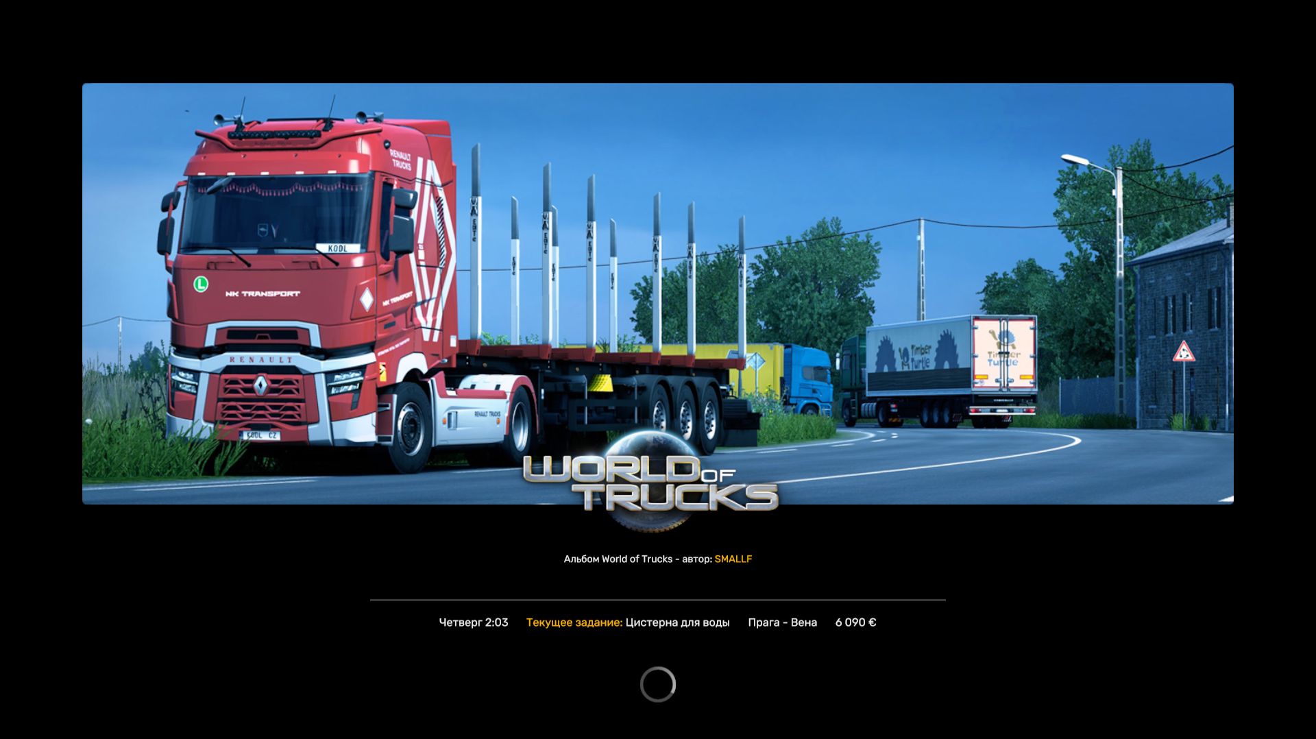 Euro Truck Simulator 2 (ETS2) Прага - Вена